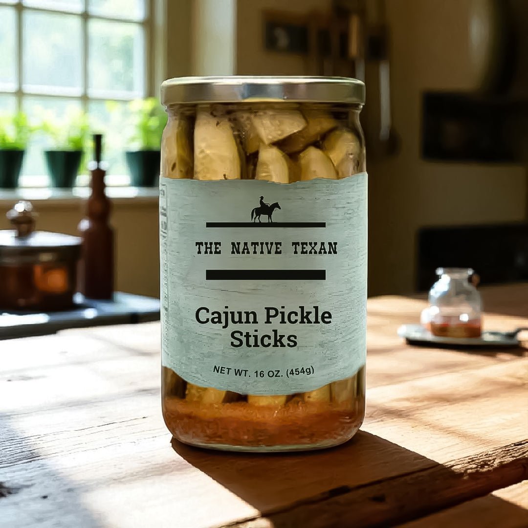 Cajun Pickle Sticks 24 oz – The Native Texan