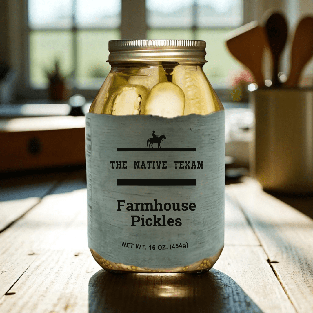 Farmhouse Pickles 32 oz – The Native Texan
